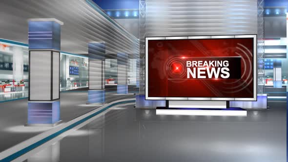 Breaking News Studio, Motion Graphics | VideoHive