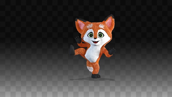 Little fox dance, Motion Graphics | VideoHive