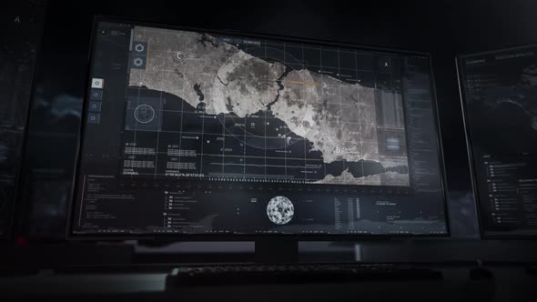 Advanced Army Satellite Surveillance System Discovers Target Position ...