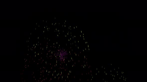 4K Coloured Fireworks, Motion Graphics | VideoHive