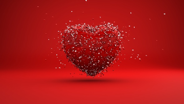Colliding Hearts, Motion Graphics | VideoHive