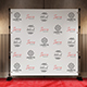 Backdrop Banner with Red Carpet Mockup, Graphics | GraphicRiver