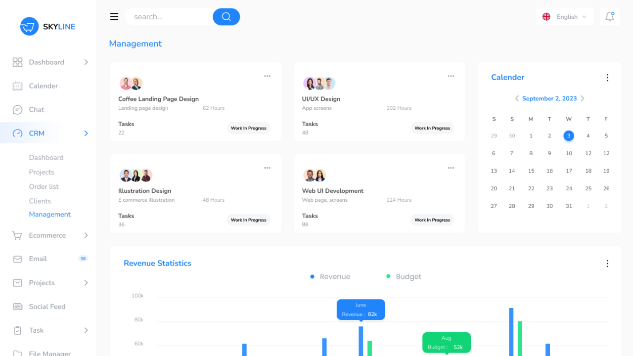 Skyline - Flutter Web ProKit with 85+ Pages UI Kits With AI Gemini by ...