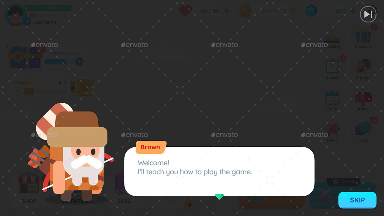 GUI Pro - Casual Game(Vol 1), Game Assets | GraphicRiver