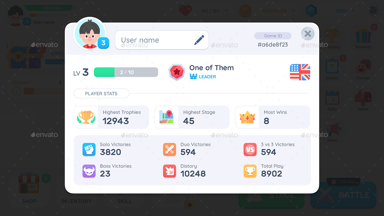 GUI Pro - Casual Game(Vol 1), Game Assets | GraphicRiver