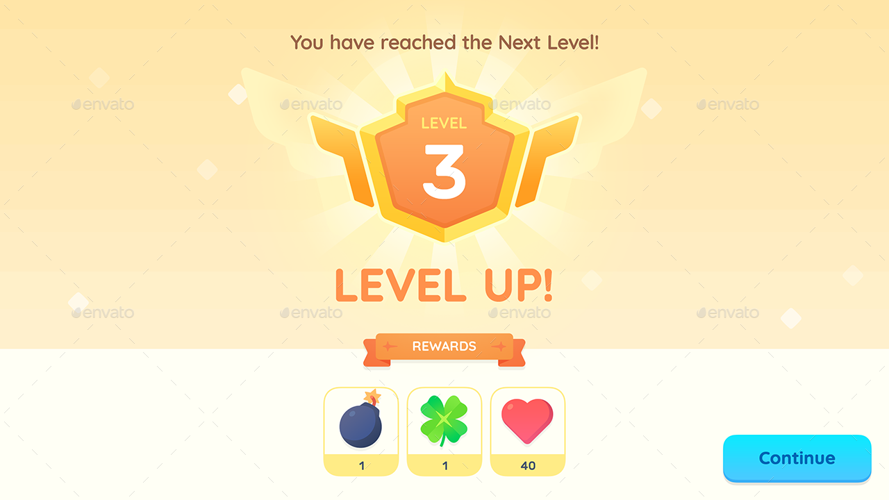 GUI Pro - Casual Game(Vol 1), Game Assets | GraphicRiver