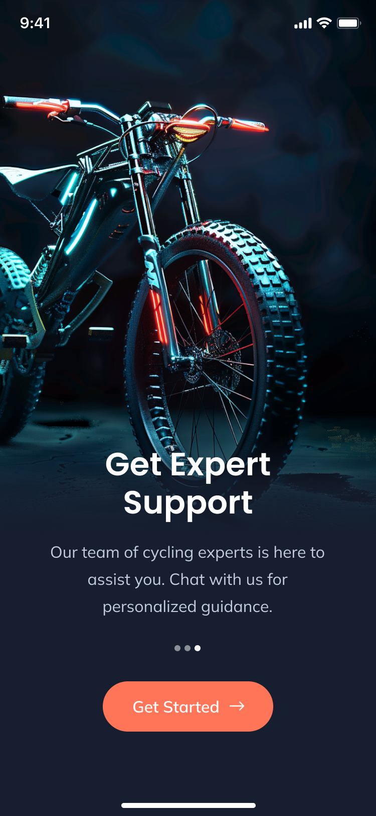 SpinRide - Bike Store Mobile App Figma UI Template by George_Fx ...