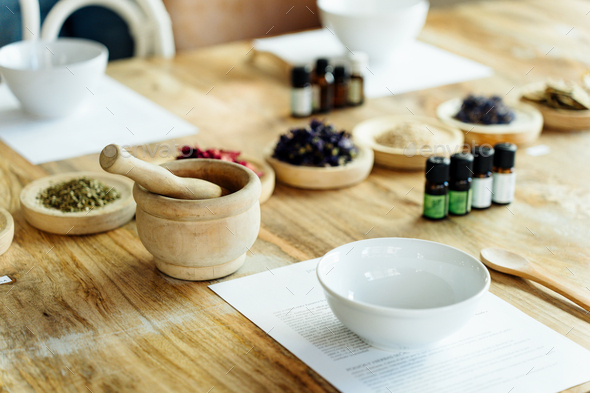 Detailed shots of natural soap-making workshop process Stock Photo by ...