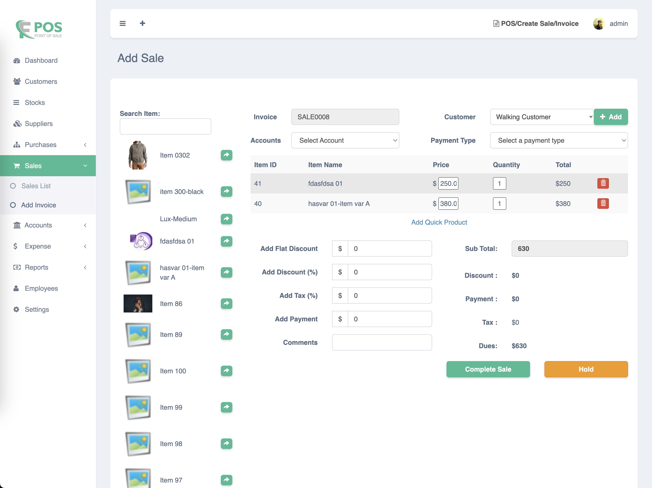 FlexiblePOS with Inventory Management System by FlexCoders | CodeCanyon