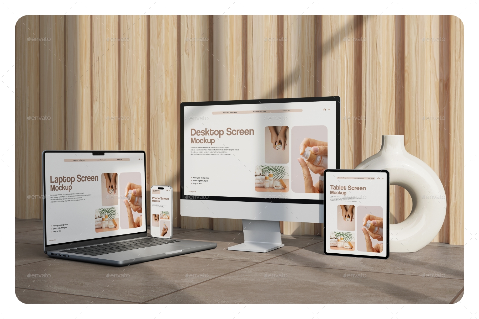 Multi Devices Responsive Screen Mockup, Graphics | GraphicRiver