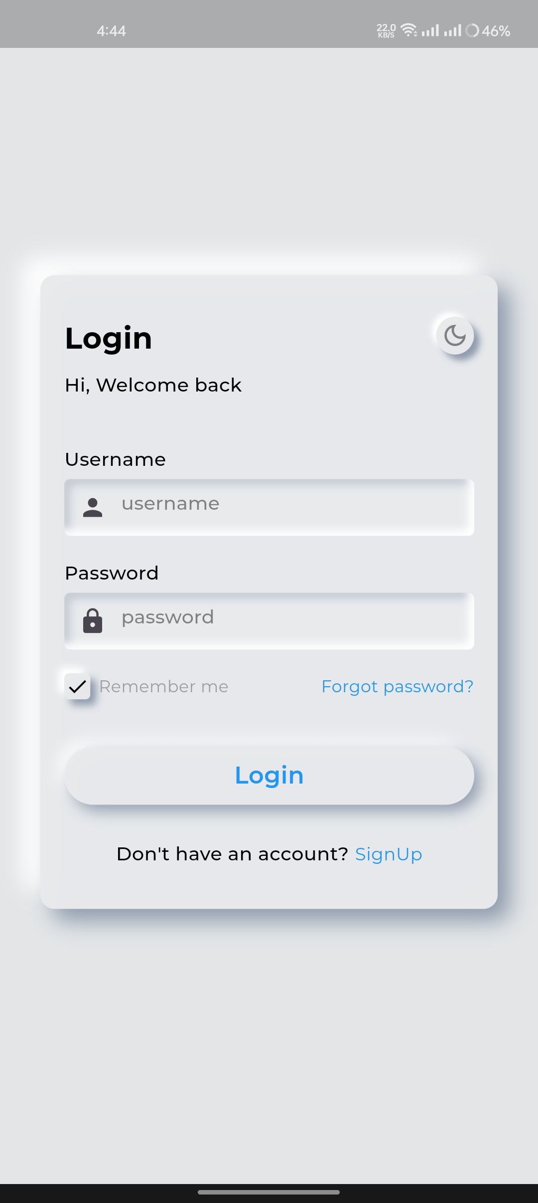 Flutter Neomorphic Auth UI Kit, Login and Sign Up UI by ApexBridgeTech