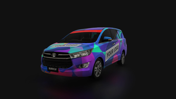 MOCKUP CAR BRANDING MPV, After Effects Project Files | VideoHive