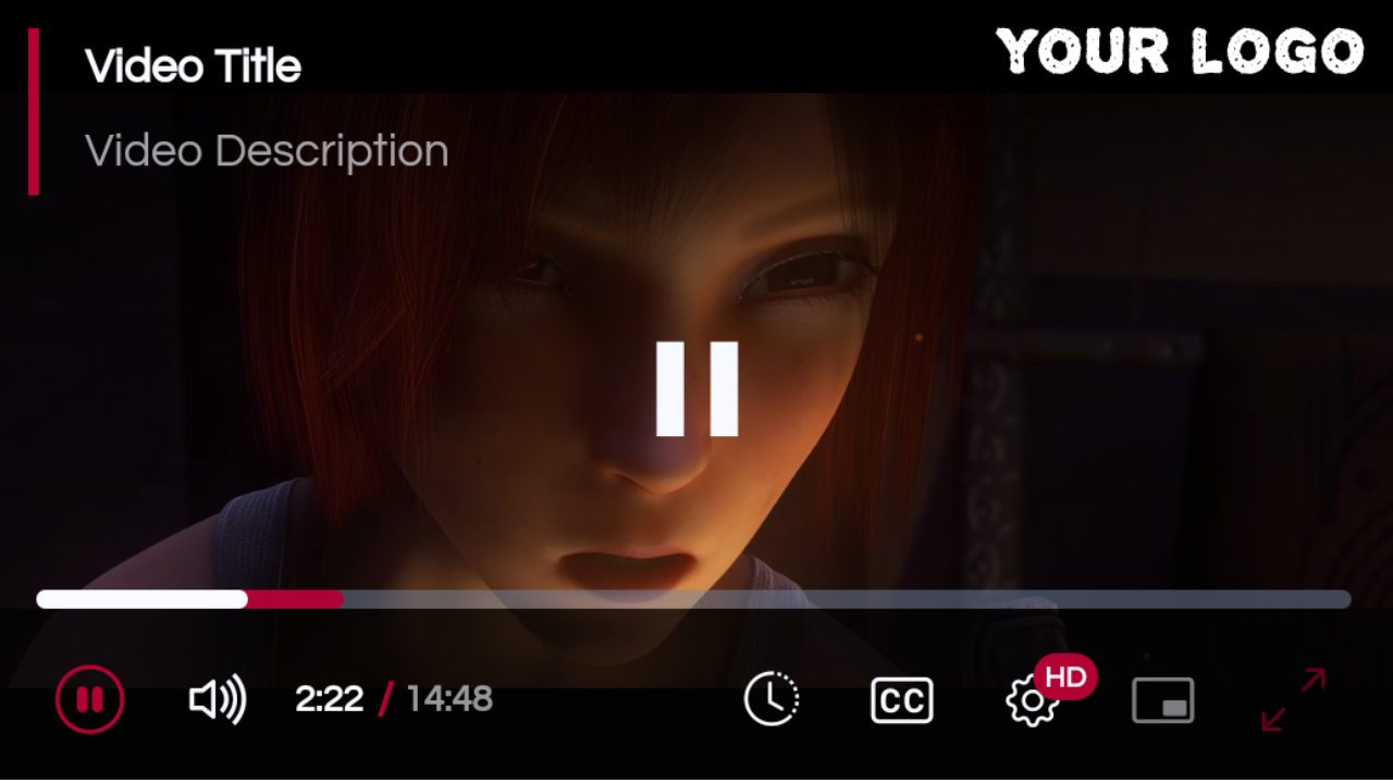Videojs Cosmos Skin by UfoTheme | CodeCanyon
