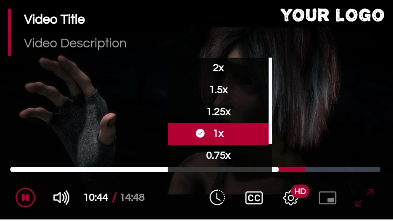 Videojs Cosmos Skin by UfoTheme | CodeCanyon