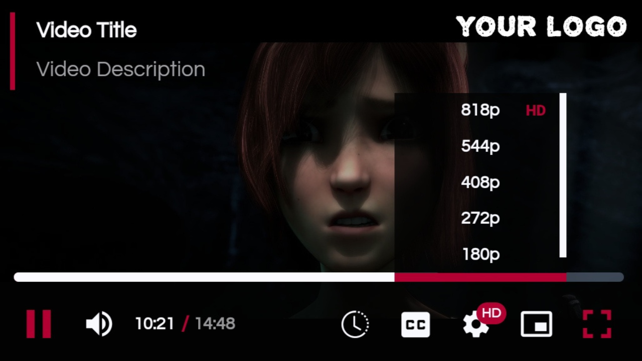 Videojs Luxmty Skin by UfoTheme | CodeCanyon