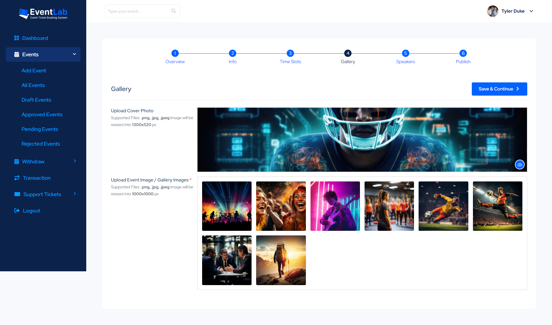EventLab - Event Ticket Booking System by ViserLab | CodeCanyon