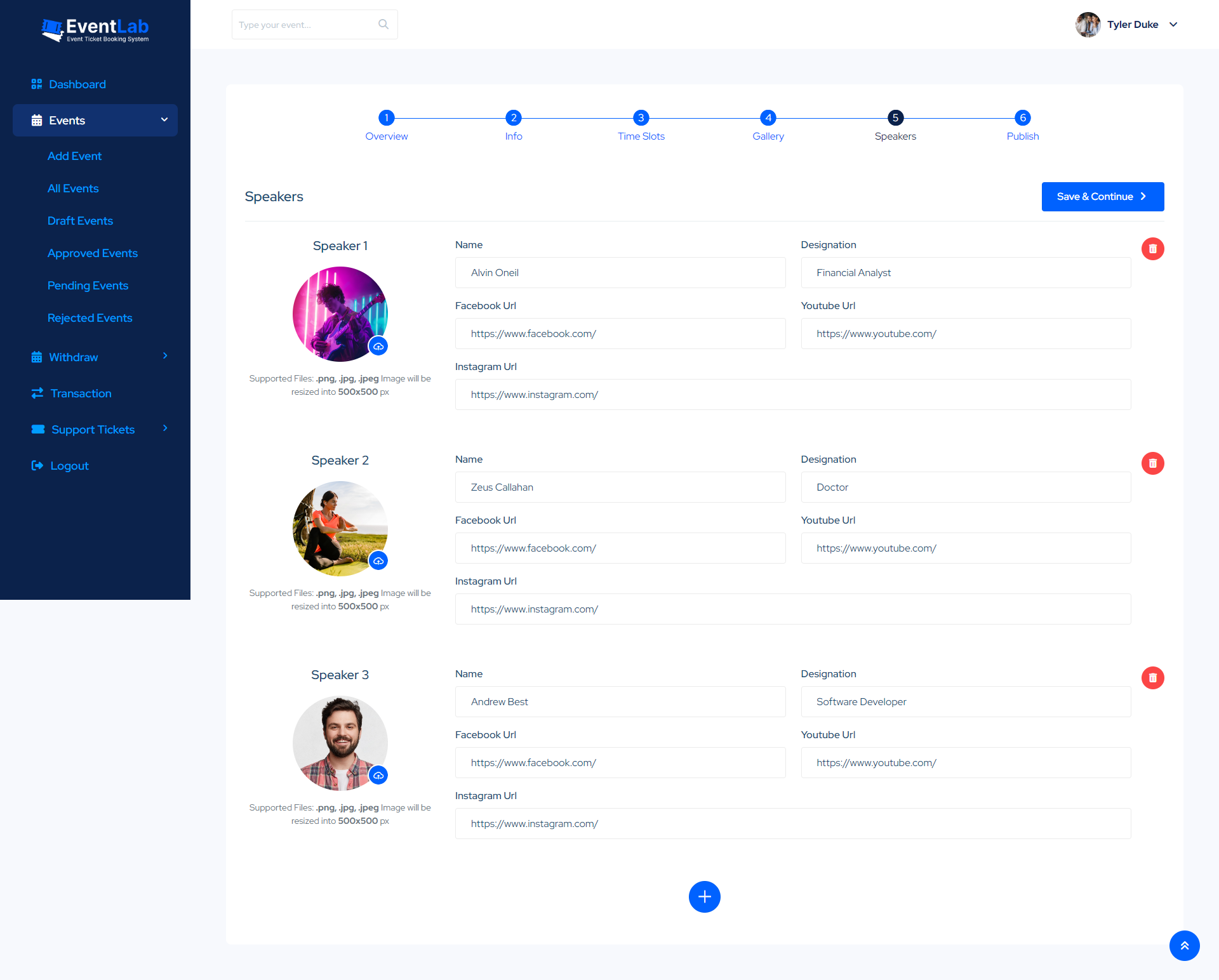 EventLab - Event Ticket Booking System by ViserLab | CodeCanyon