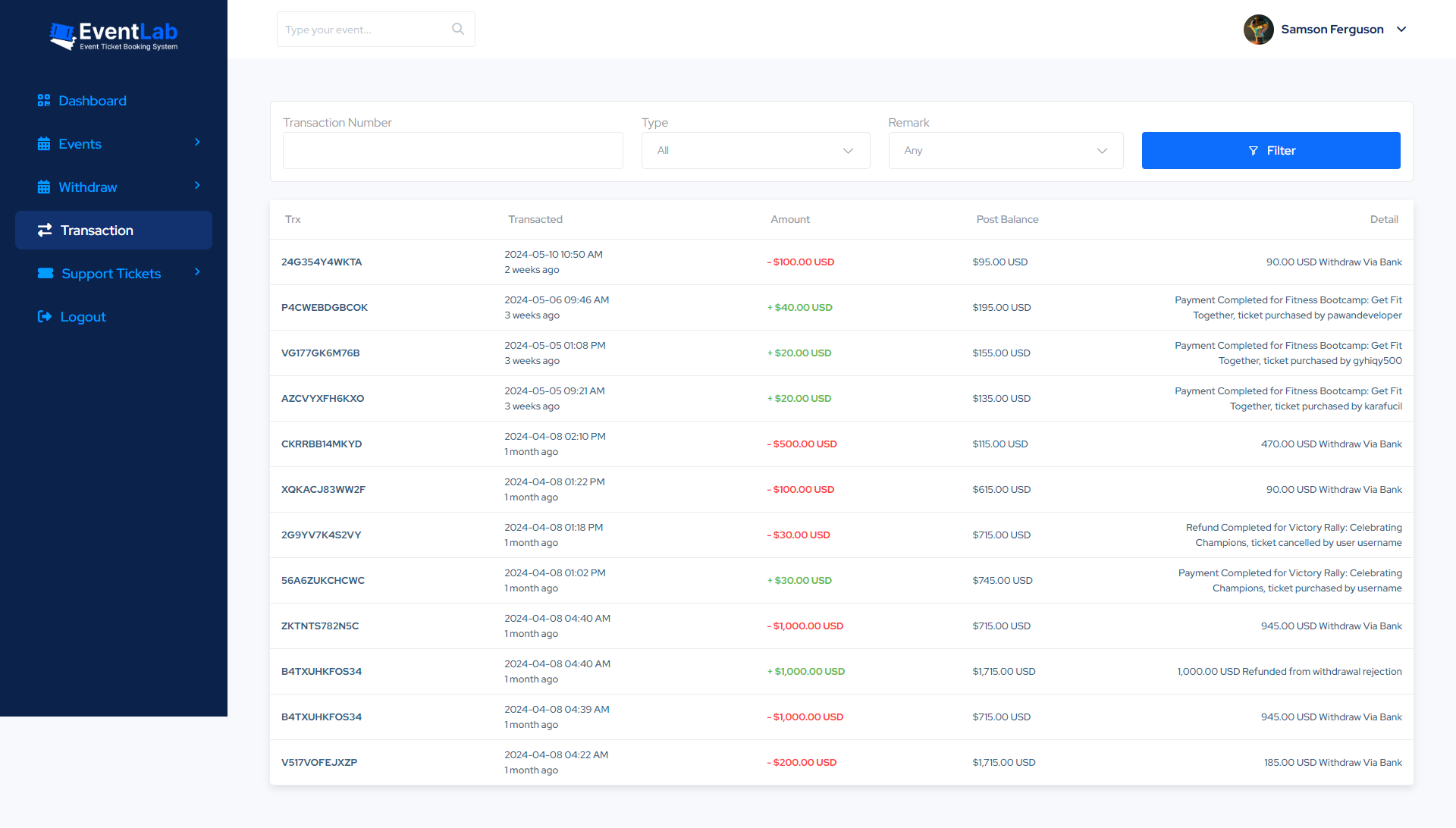 EventLab - Event Ticket Booking System by ViserLab | CodeCanyon