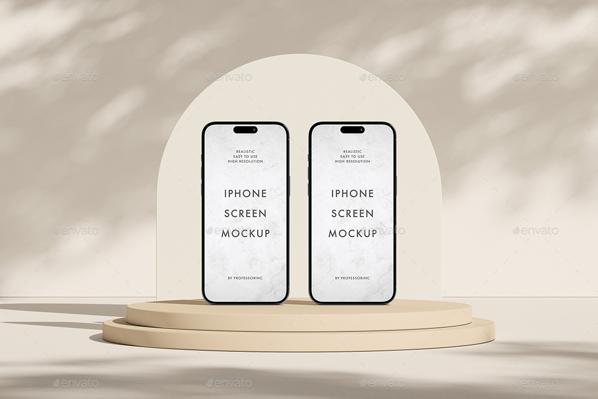 iPhone 15 Pro Mockup Set, Graphics | GraphicRiver