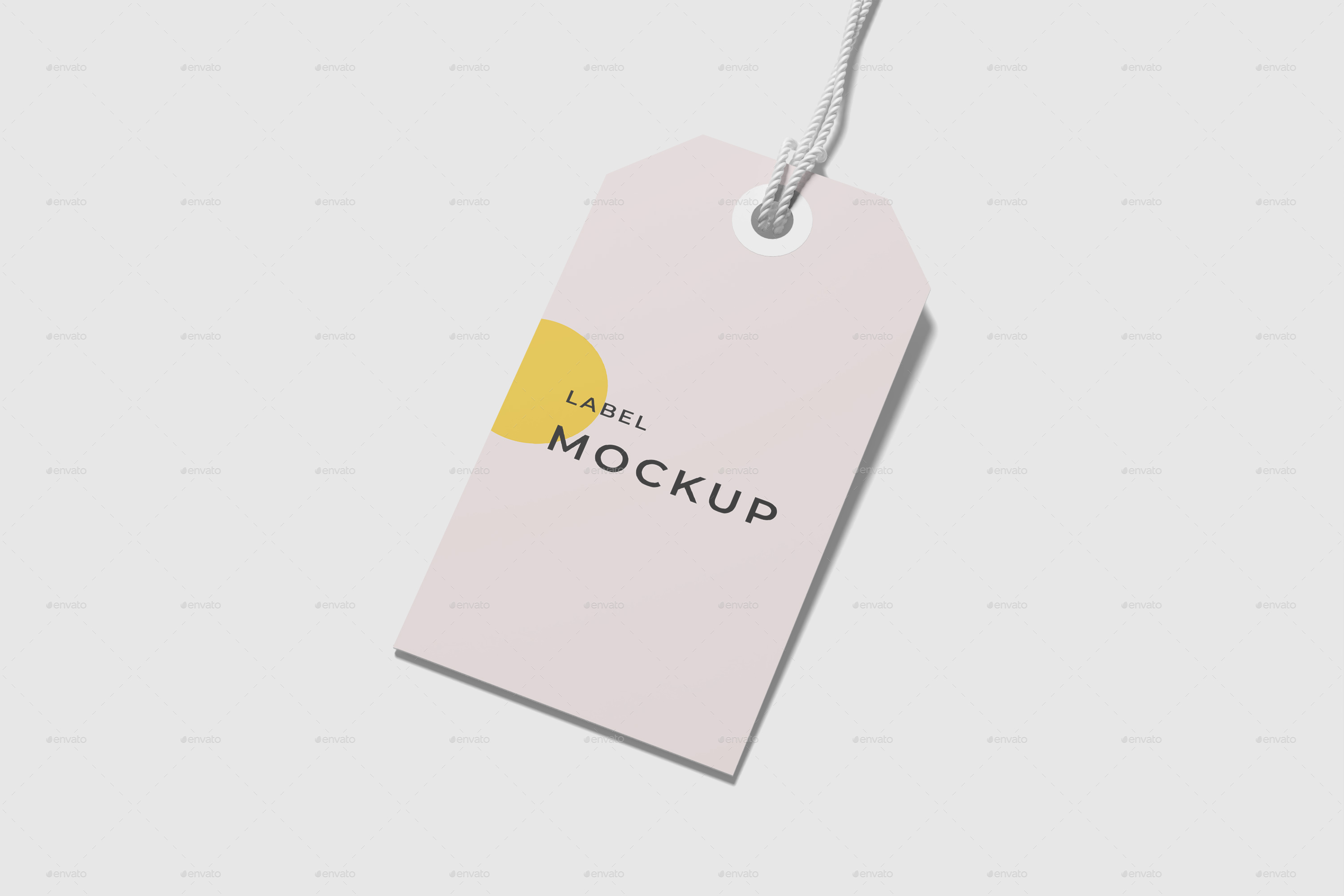 Label Tag Mockup, Graphics | GraphicRiver
