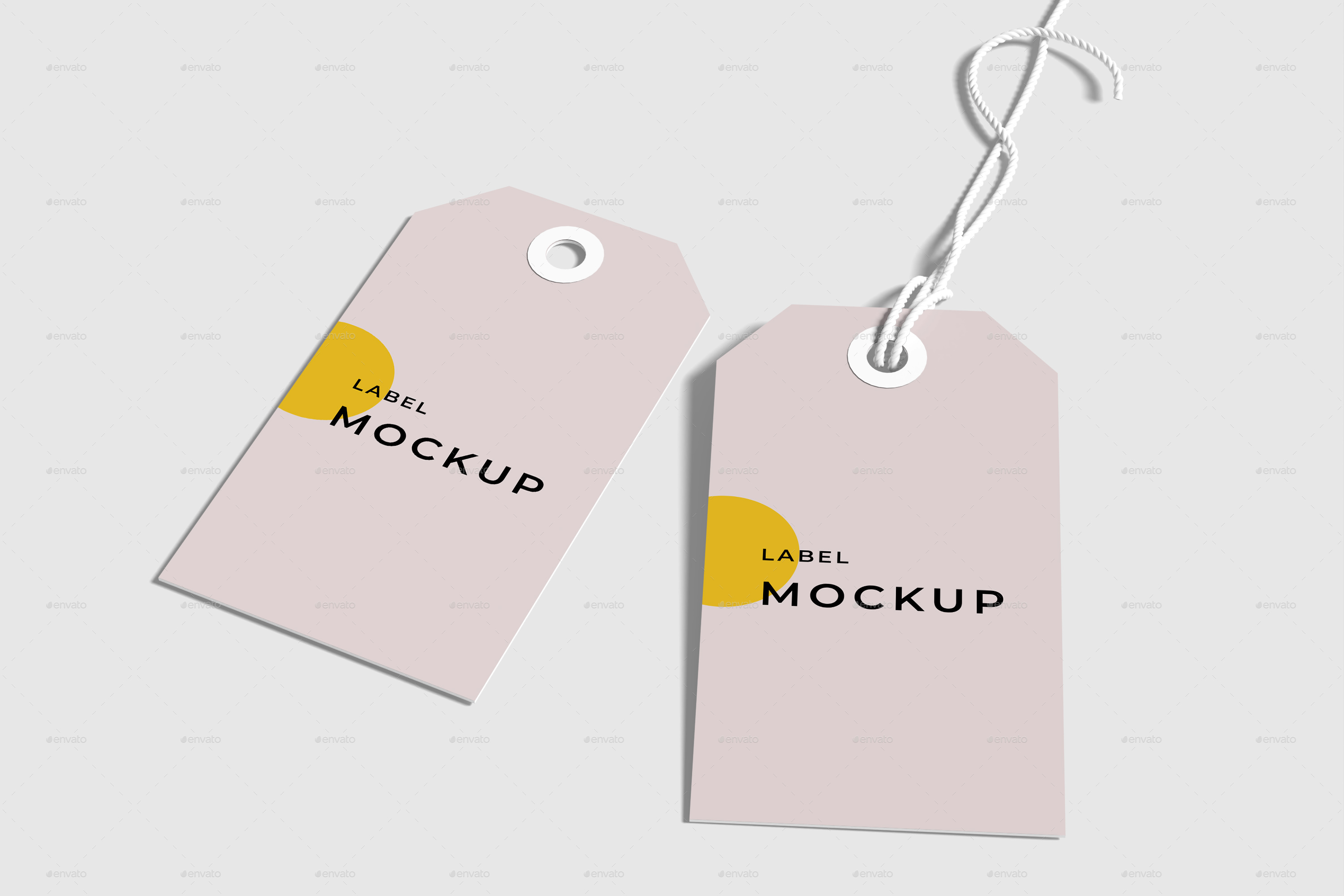 Label Tag Mockup, Graphics | GraphicRiver