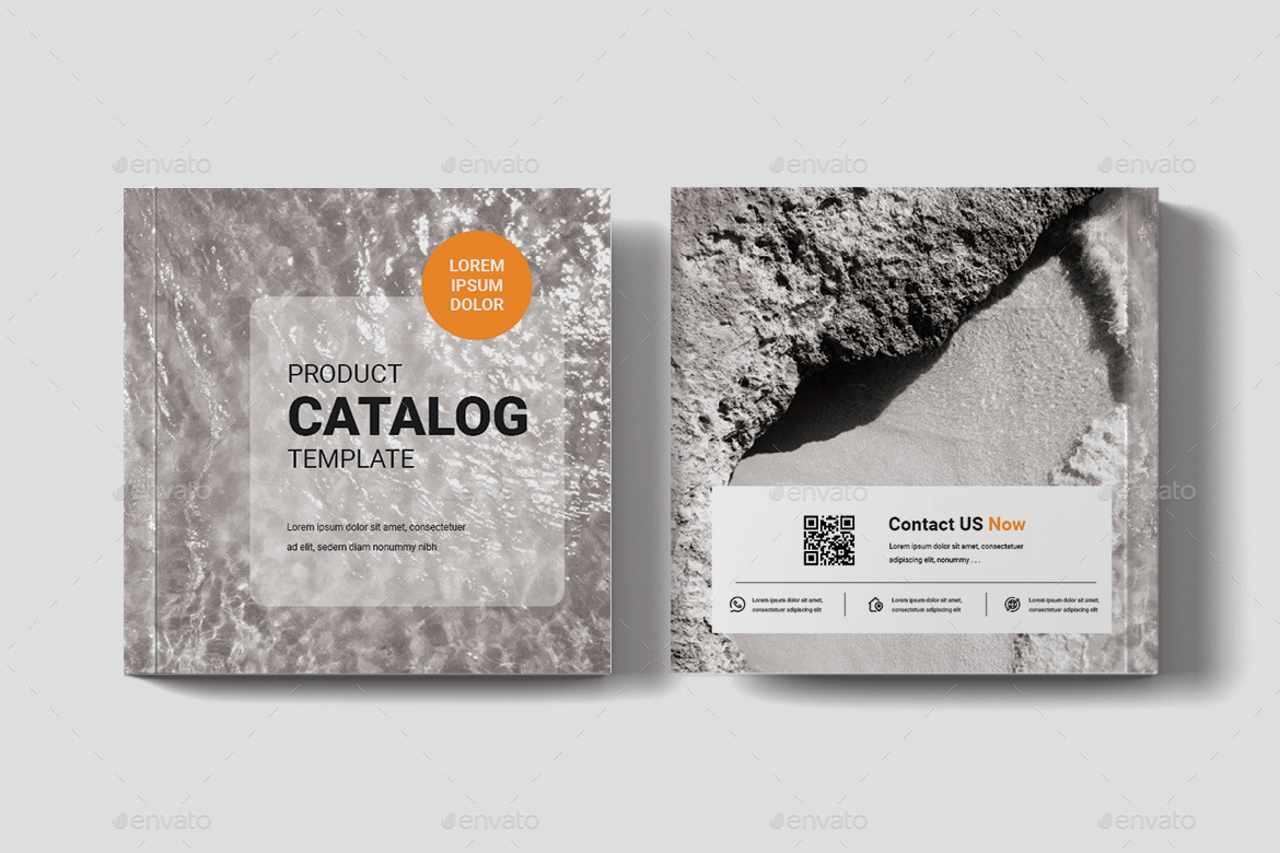 Square Product Catalogue Template, Print Templates | GraphicRiver