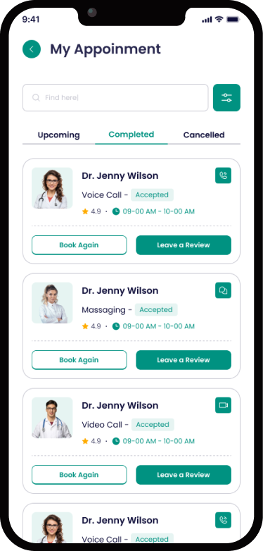AppoinX - Doctor Appointment Booking React Native Expo App Ui Kit by ...