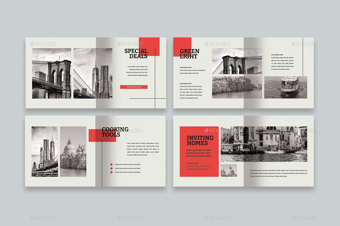 Square Product Catalogue Template, Print Templates | GraphicRiver