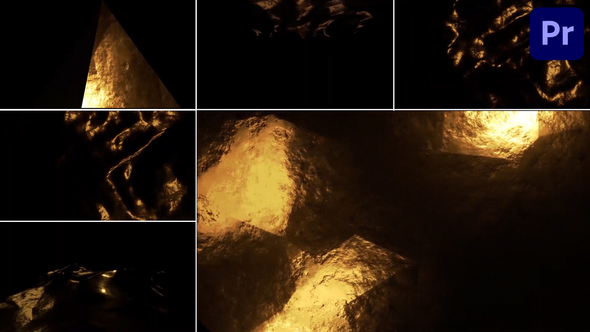 Golden Backgrounds for Premiere Pro, Premiere Pro Templates | VideoHive