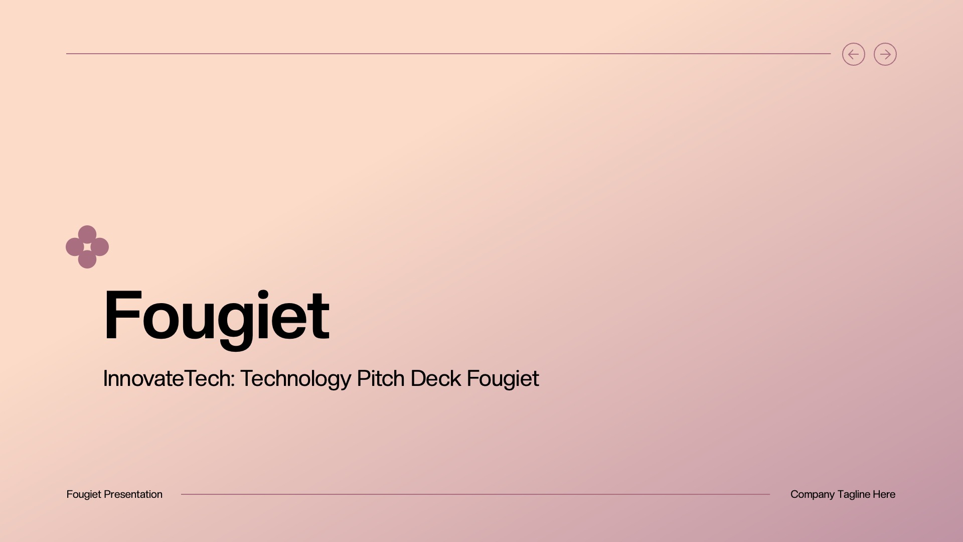 Gradient Corporate Pitch Deck PowerPoint, Presentation Templates ...