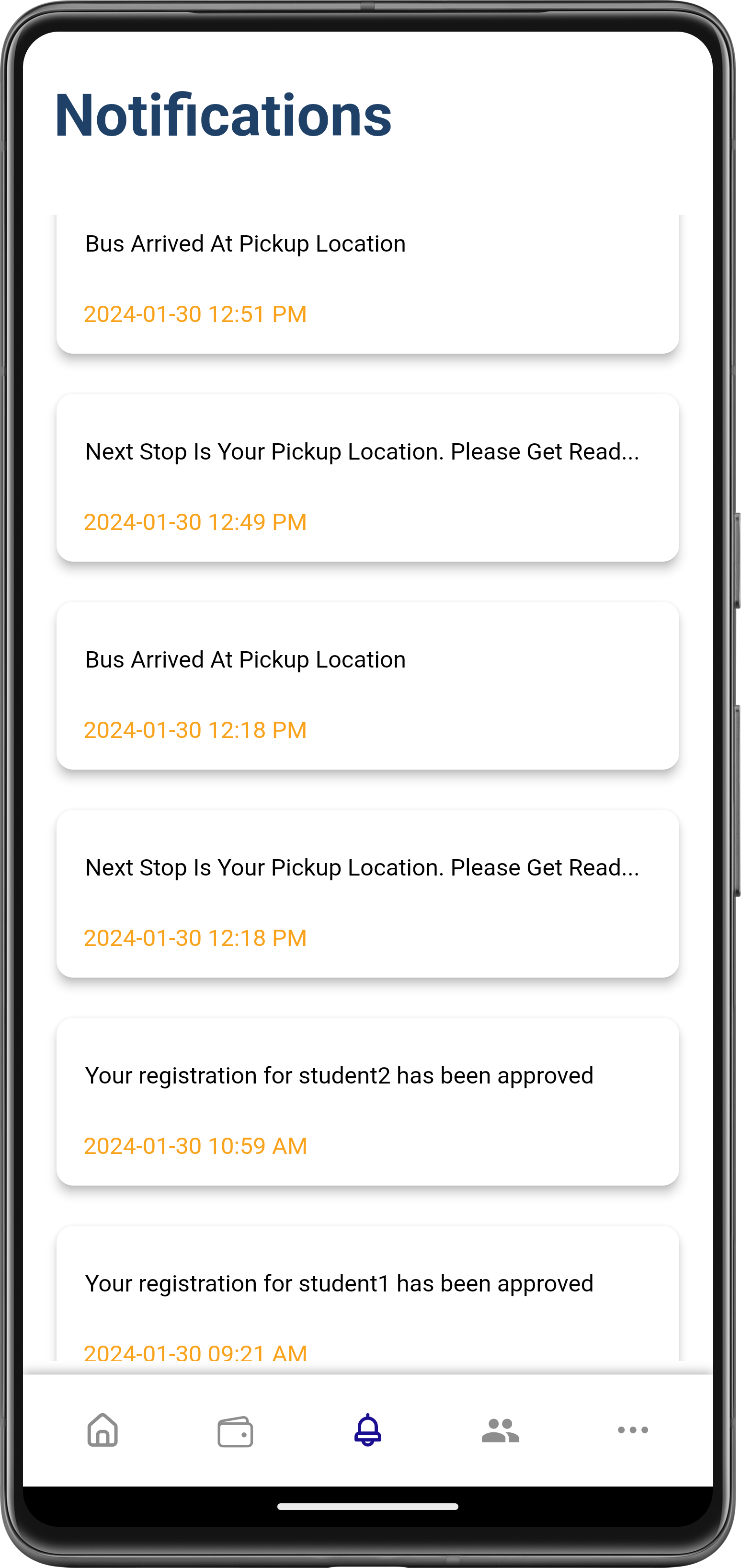 SchoolBusTrack-Multi School System for School Bus Tracking-Two Flutter ...