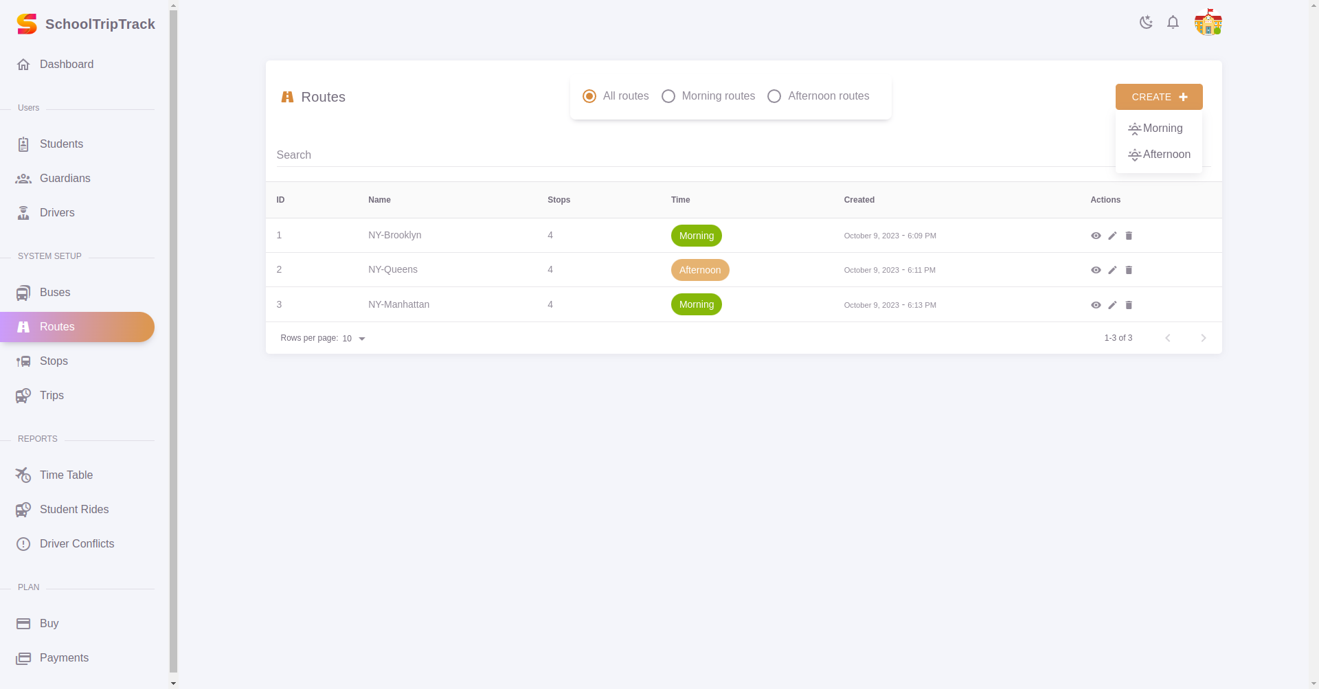 SchoolBusTrack-Multi School System for School Bus Tracking-Two Flutter ...
