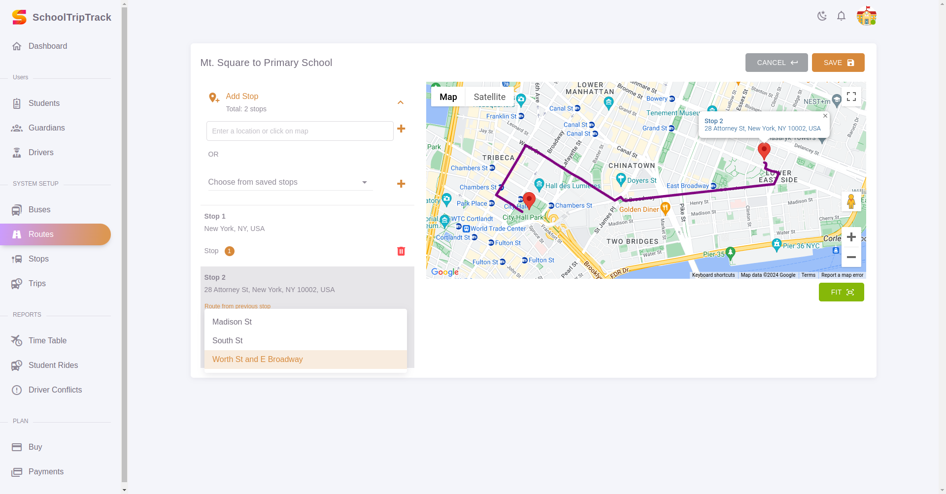 SchoolBusTrack-Multi School System for School Bus Tracking-Two Flutter ...
