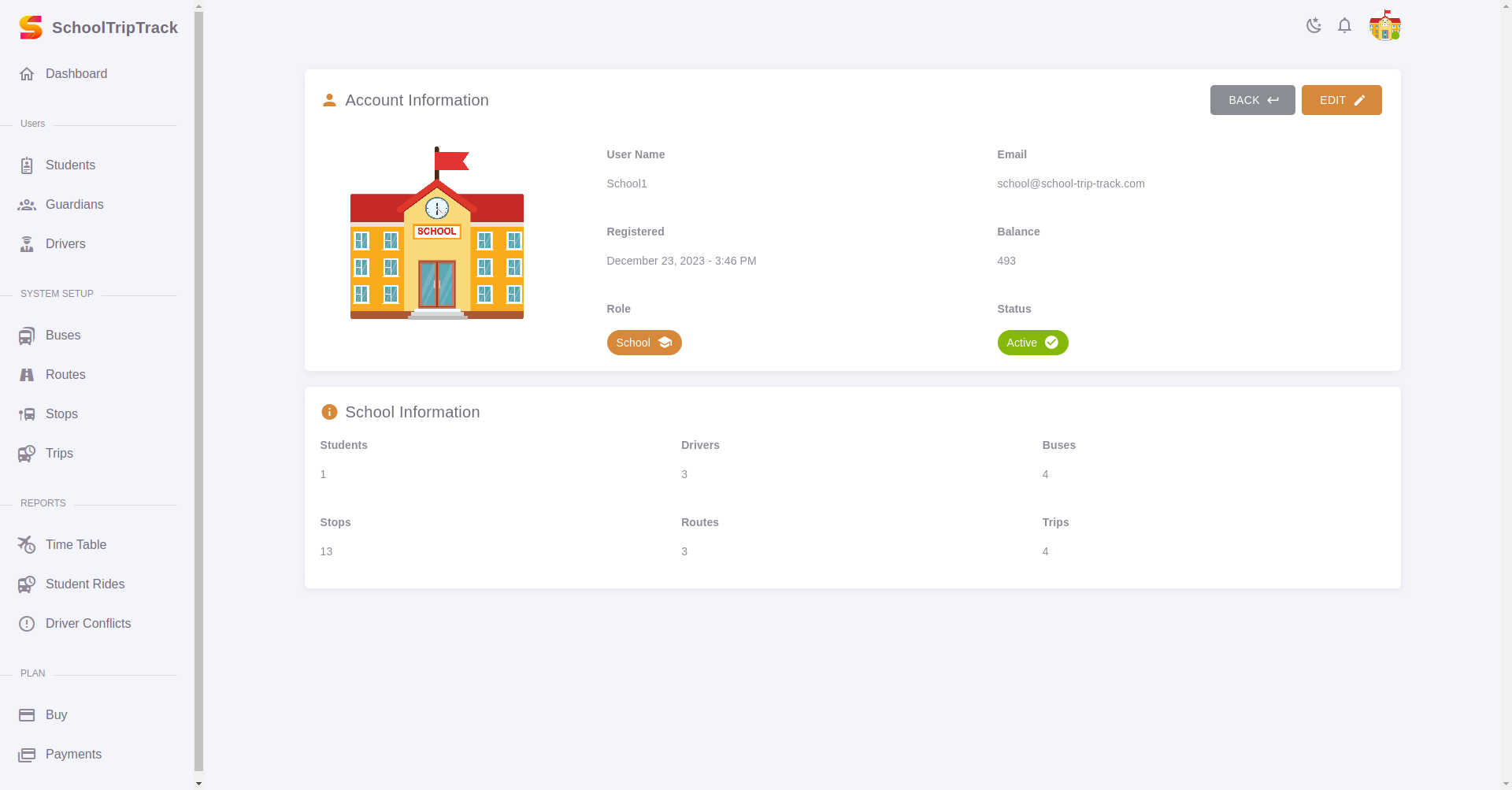 SchoolBusTrack-Multi School System for School Bus Tracking-Two Flutter ...