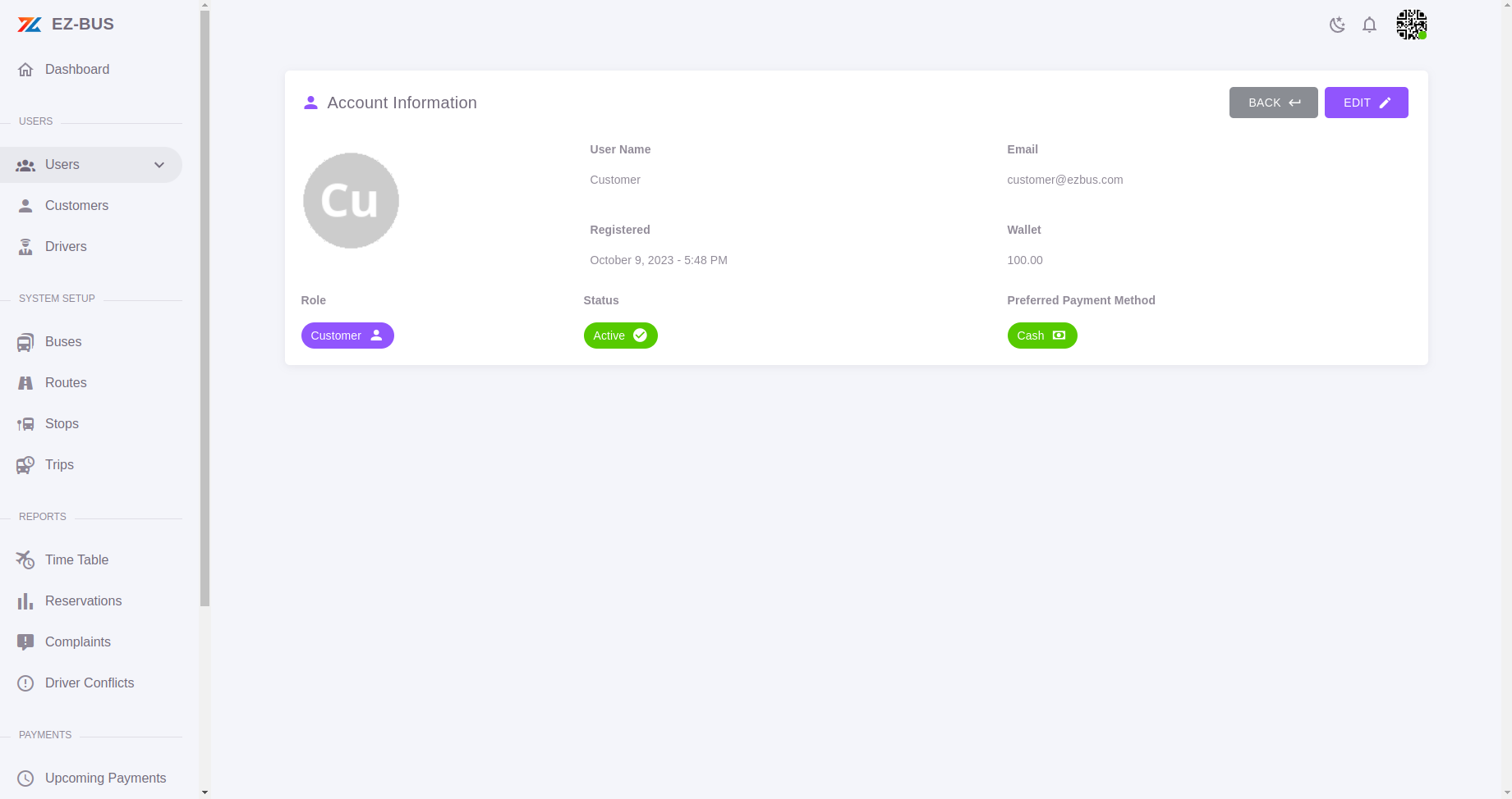 EZBus - Transportation Management Solution - Two Flutter Apps + Backend ...