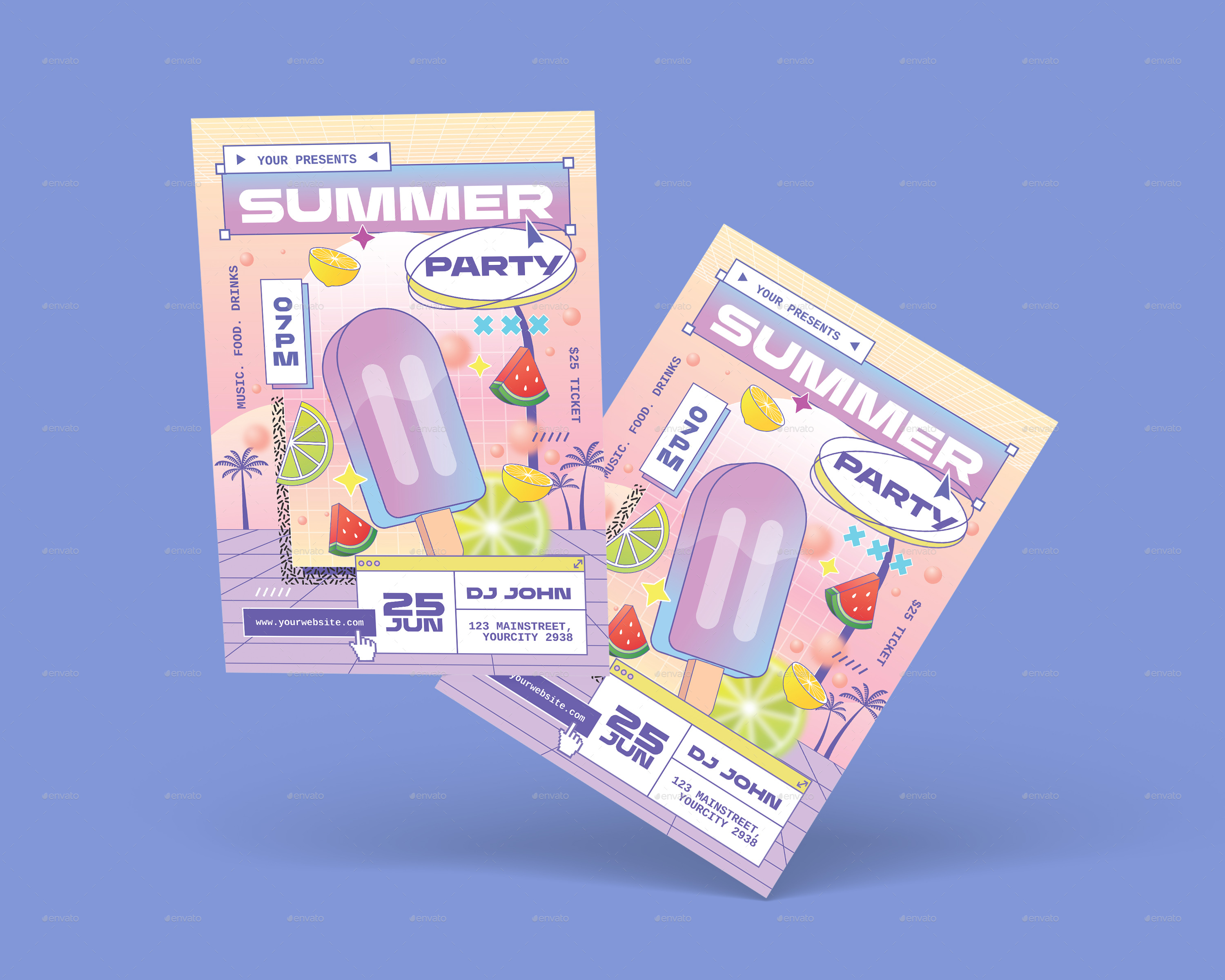 Summer Flyer, Print Templates | GraphicRiver