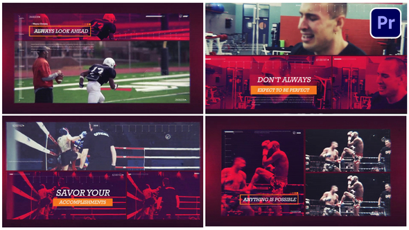 Sports Motivational, Premiere Pro Templates | VideoHive