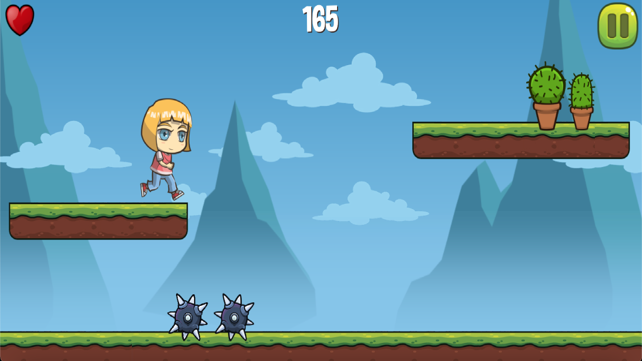 Girl Run Adventure - Runner Game Android Studio Project with AdMob Ads ...