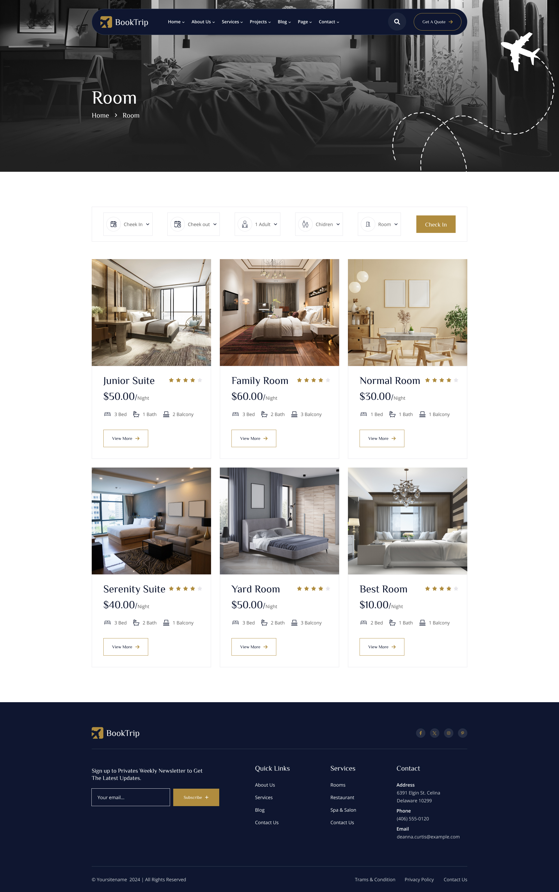 Booktrip - Hotel Booking Figma Template by Mugli | ThemeForest