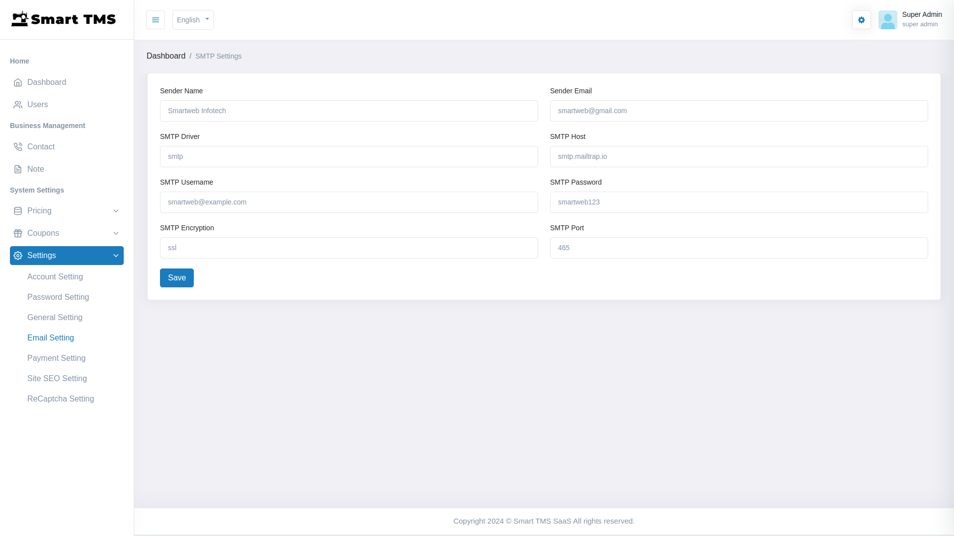 Smart TMS SaaS - Tailor Management System by smartwebinfotech | CodeCanyon