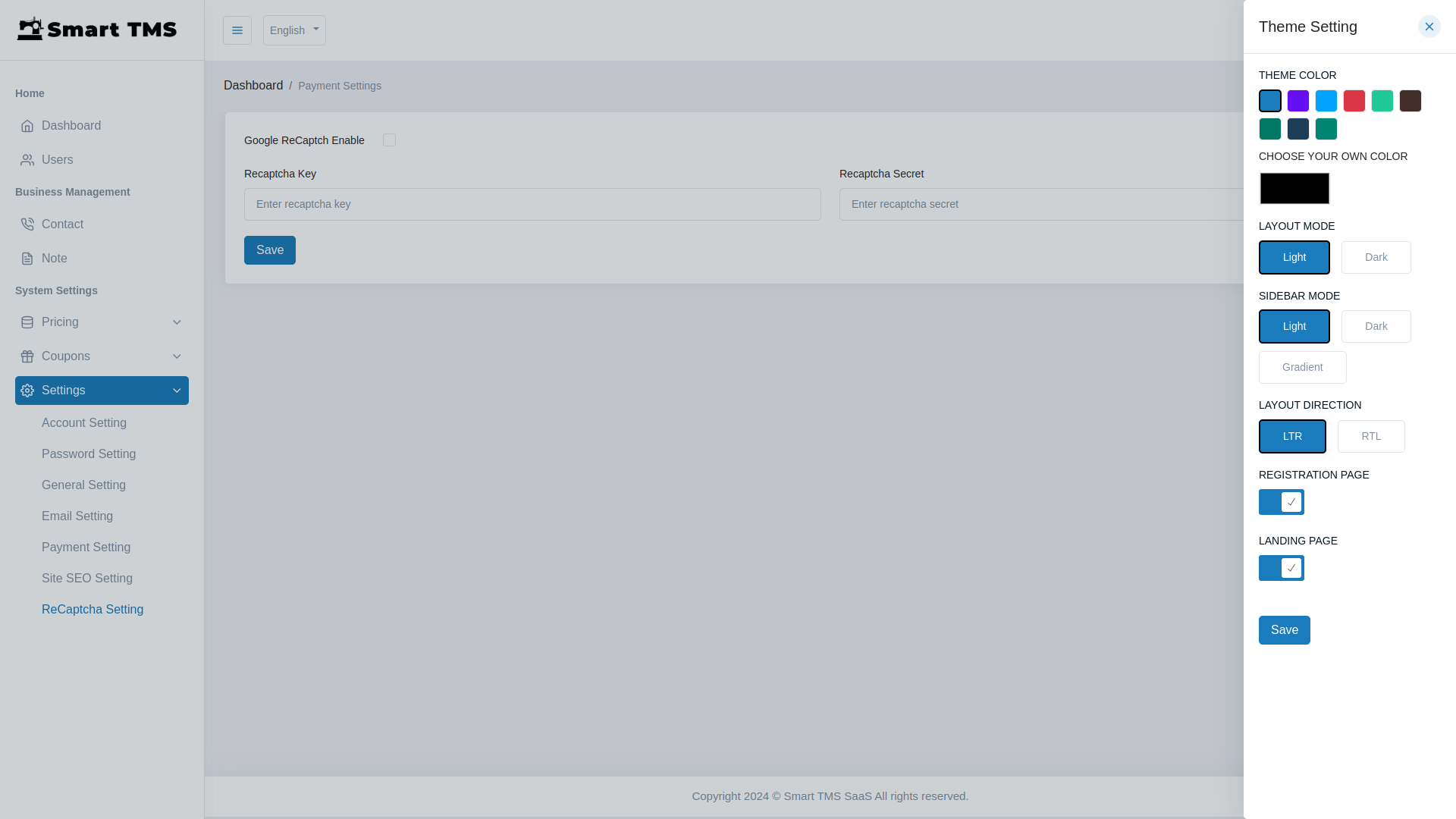Smart TMS SaaS - Tailor Management System by smartwebinfotech | CodeCanyon