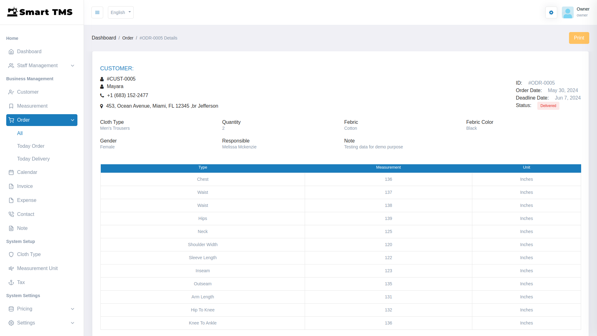 Smart TMS SaaS - Tailor Management System by smartwebinfotech | CodeCanyon