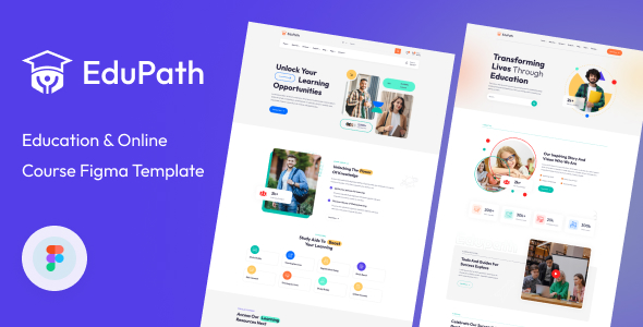 Edupath - Education & Online Course Figma Template by Mugli | ThemeForest