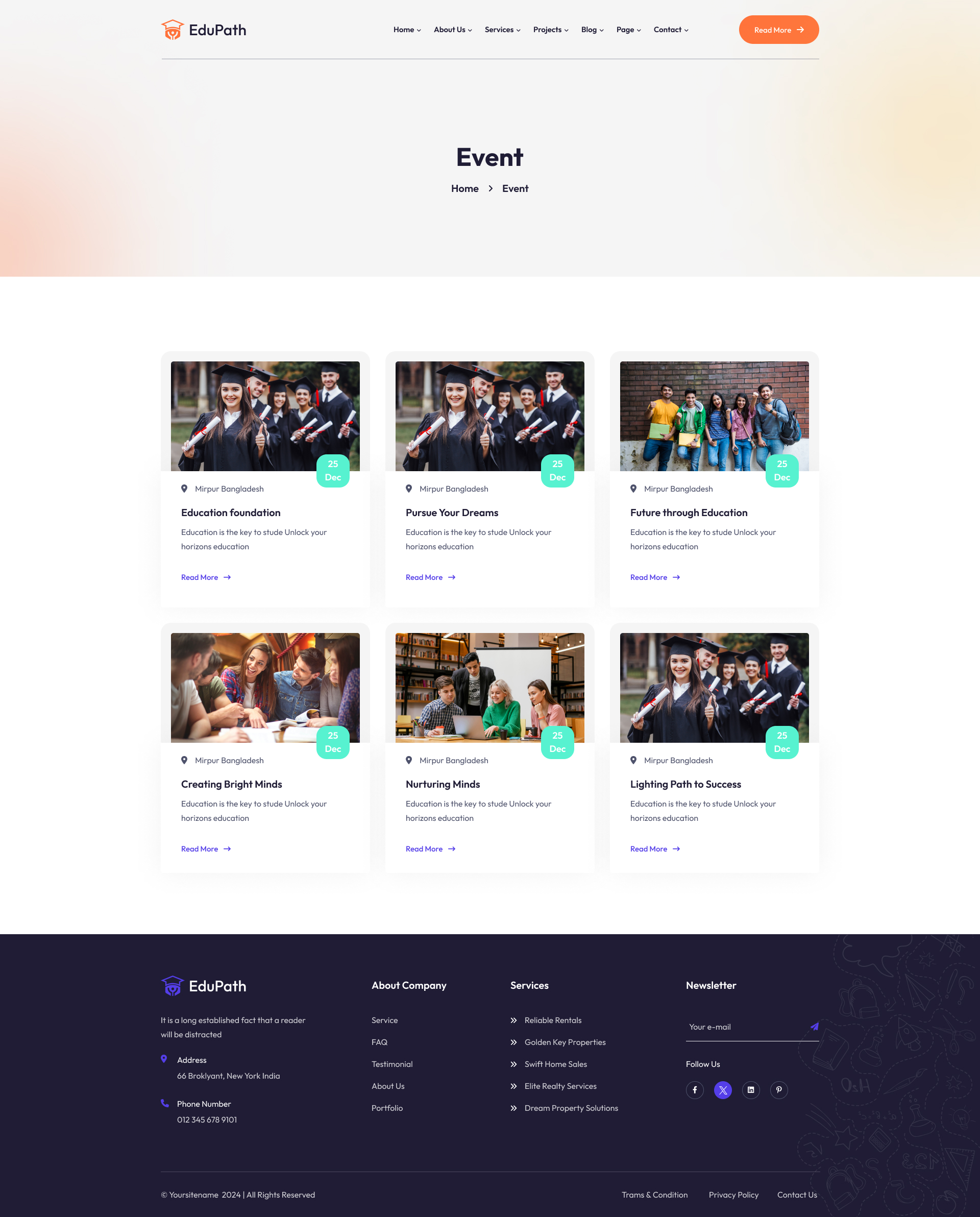 Edupath - Education & Online Course Figma Template by Mugli | ThemeForest