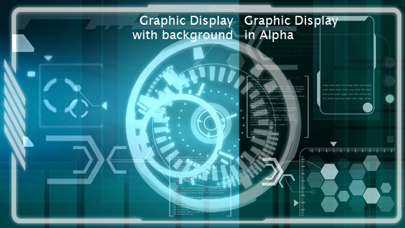 Graphic Display Screen, Stock Footage | VideoHive