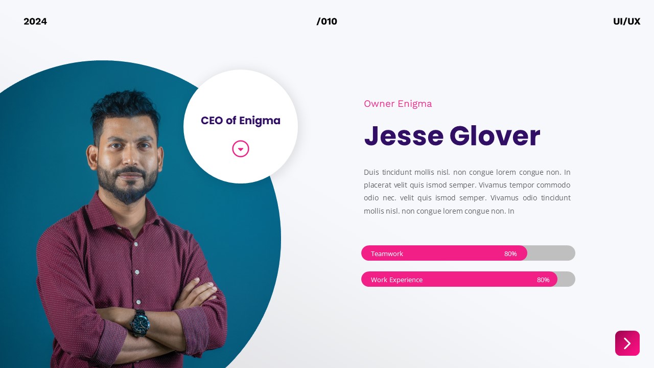 Enigma - UI/UX Mobile PowerPoint Template, Presentation Templates ...