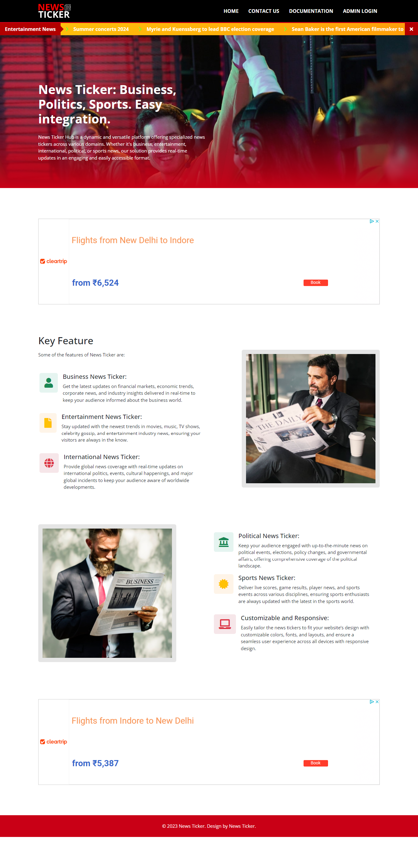 Super - Breaking News Ticker Script by Designcollection | CodeCanyon