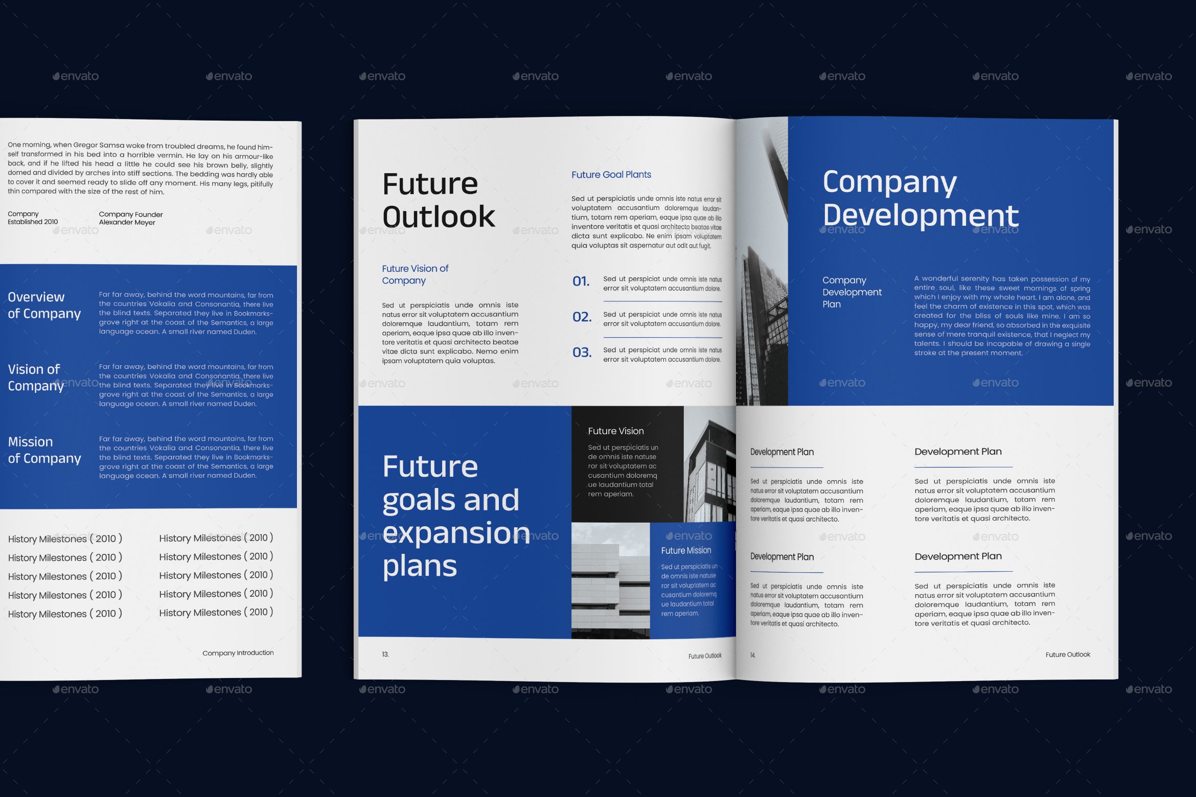 Company Profile Template, Print Templates | GraphicRiver