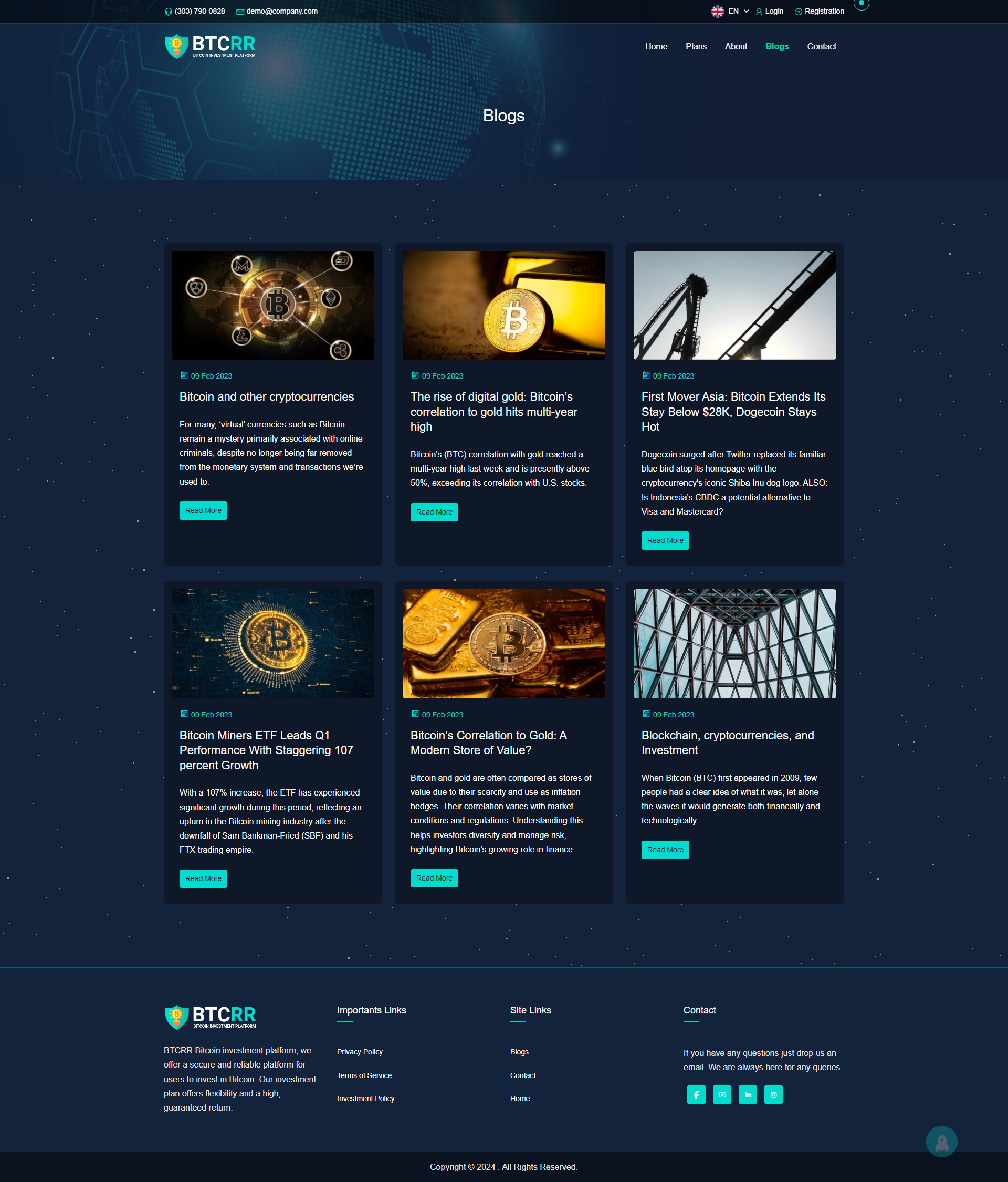 btcRR - Bitcoin Investment Platform by ViserLab | CodeCanyon