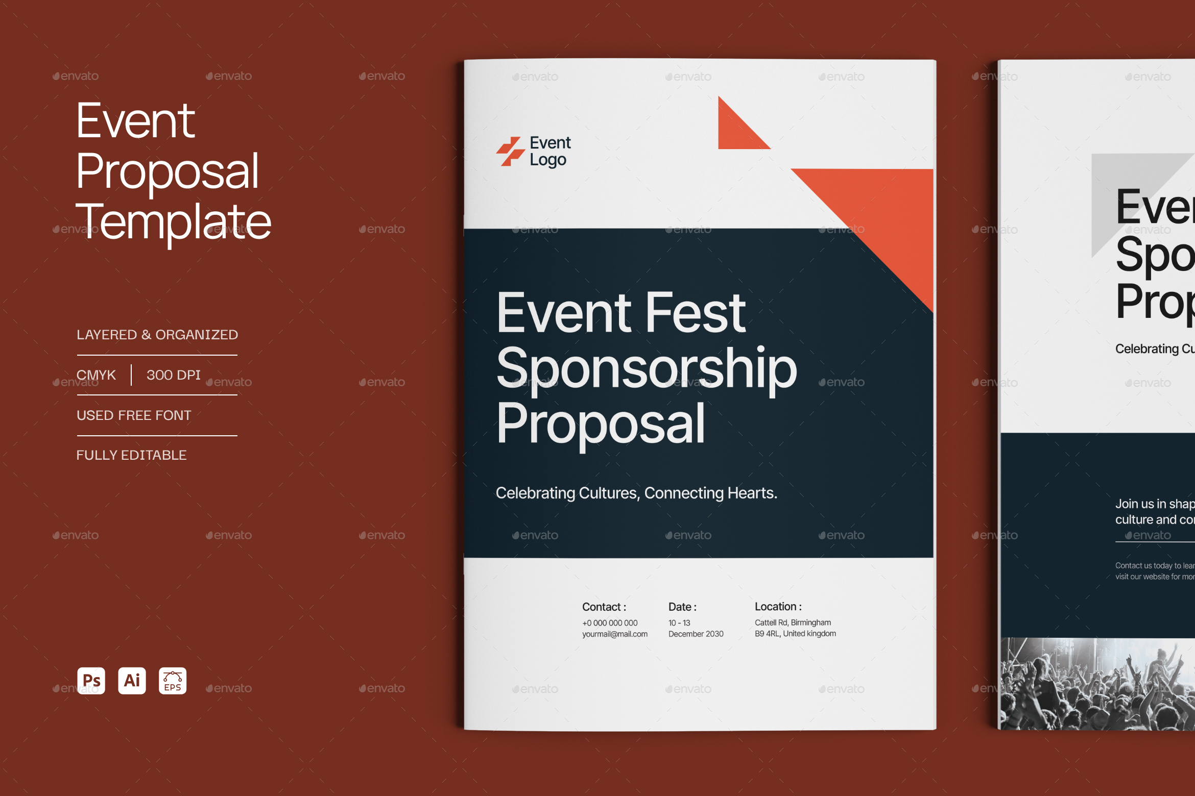 Event Proposal Template, Print Templates | GraphicRiver